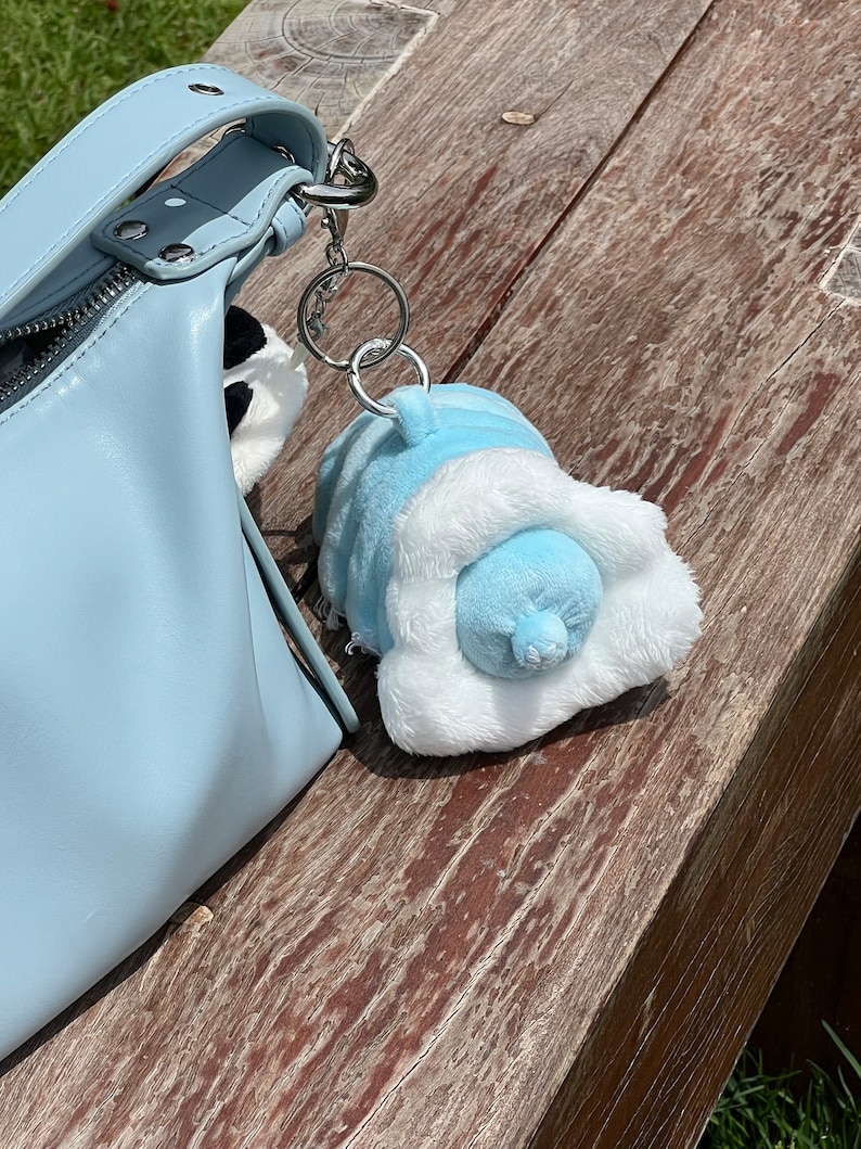 Tardigrade/water Bear Touch the Sky Collection Keychain/plush Doll - Etsy