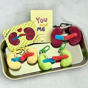 Kidney Couple Keychain - Etsy