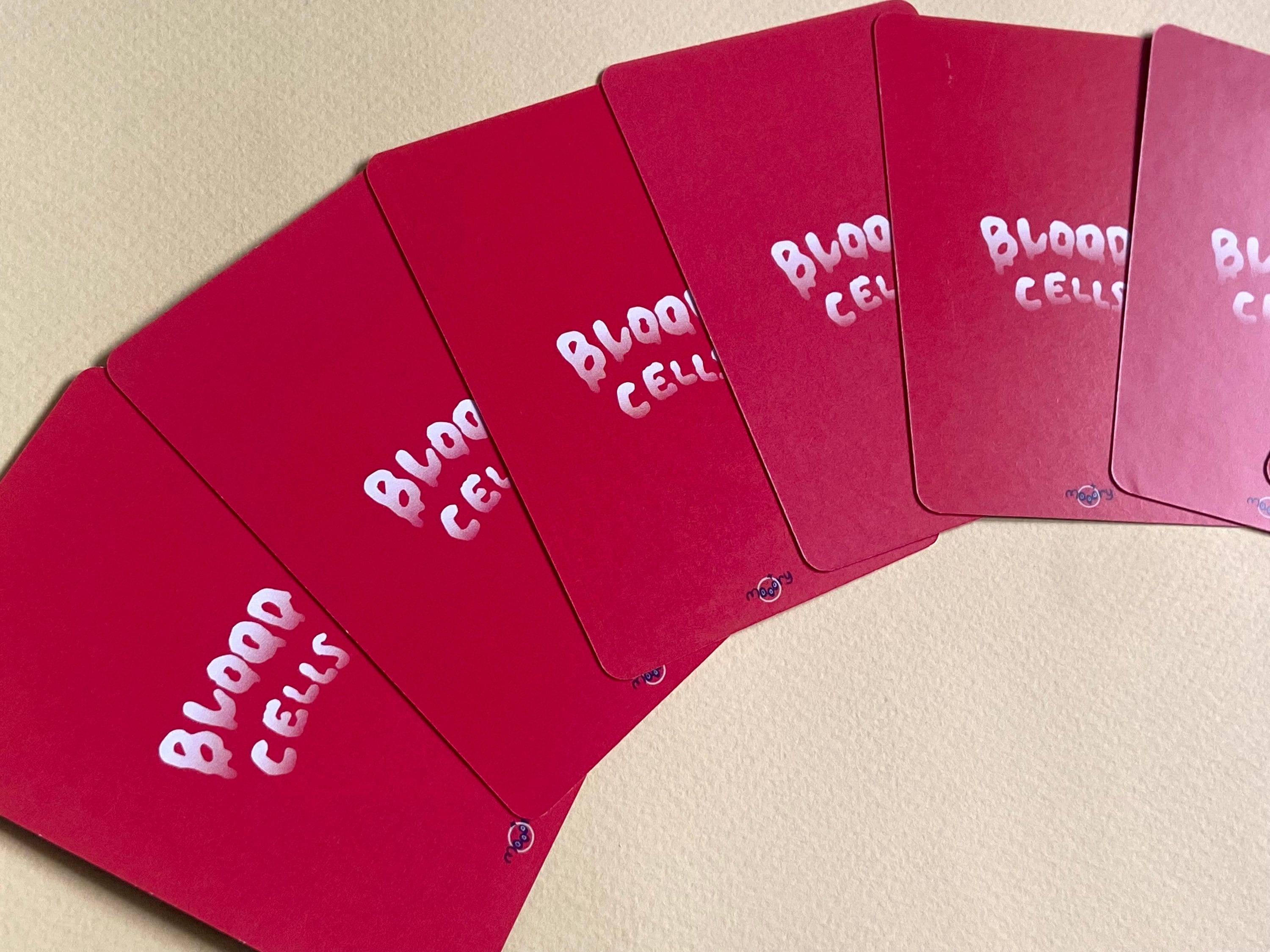 Blood Cells Keychain Collection With Random Card - Etsy