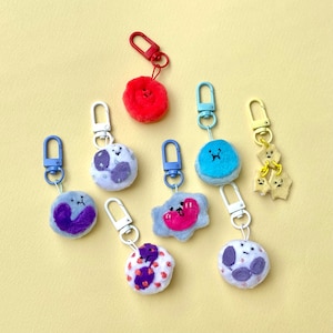 Blood Cells Keychain Collection With Random Card - Etsy