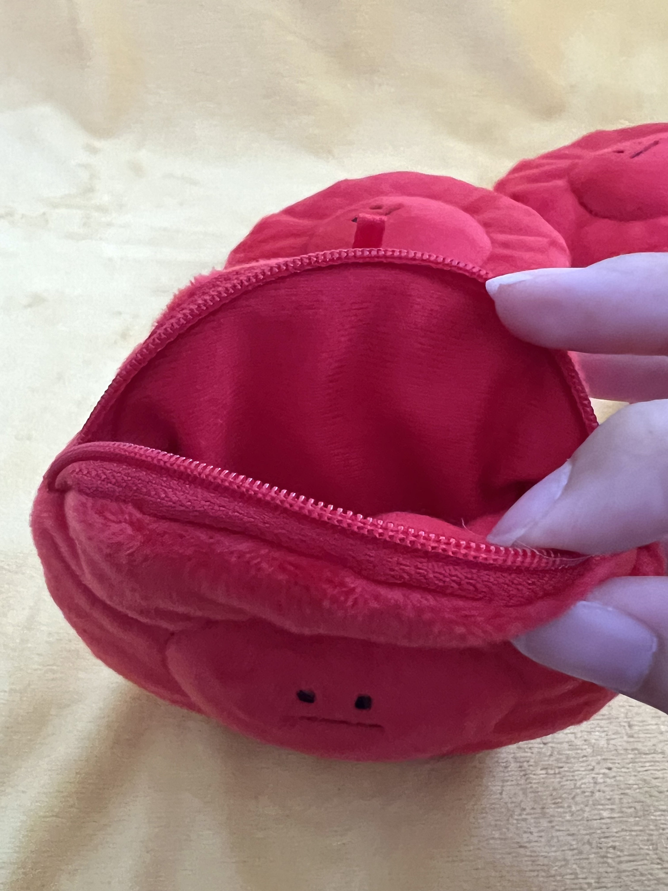 Red Blood Cell Coin Purse With Blood Type Charm - Etsy
