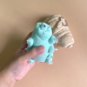 Tardigrade/water Bear Handmade Plushie Keychain - Etsy