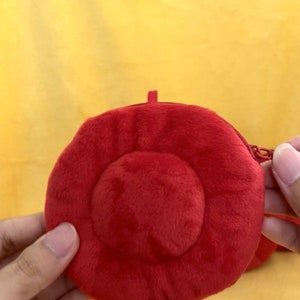 Red Blood Cell Coin Purse With Blood Type Charm - Etsy