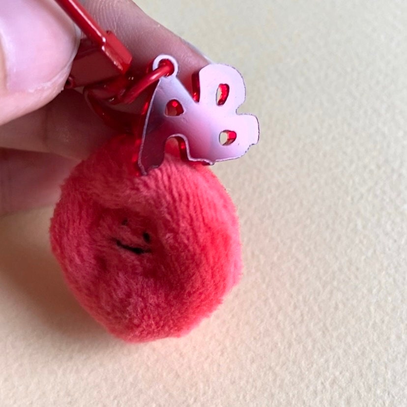 Red Blood Cell Keychain With Blood Type Charm - Etsy