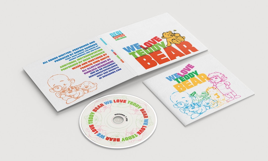 CHILDREN'S SONGS 'we Love Teddy Bear' CD 6 Original Songs Limited ...