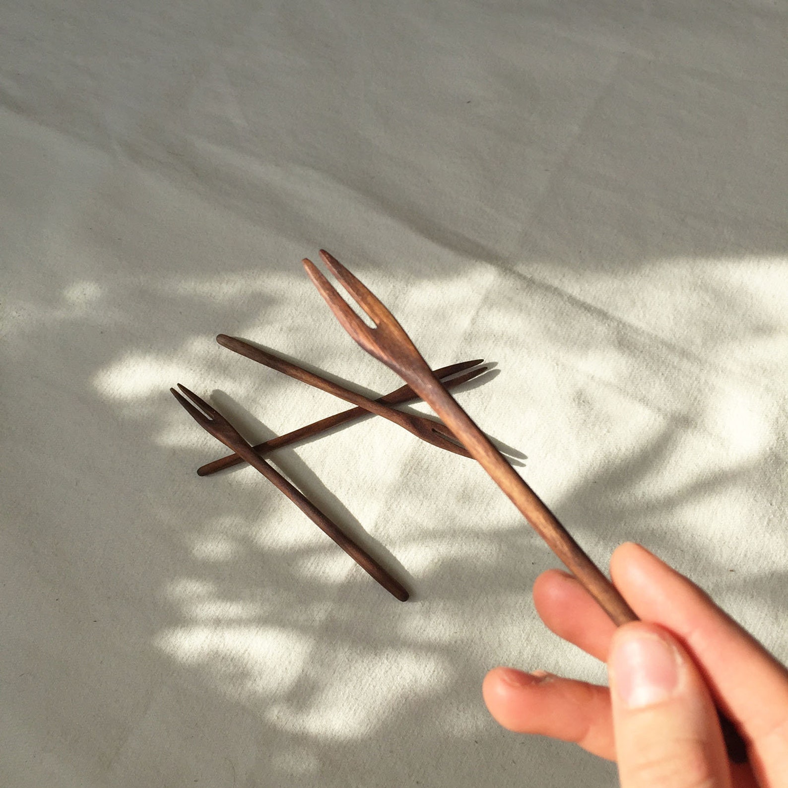 Handcrafted Wooden Fork - Etsy