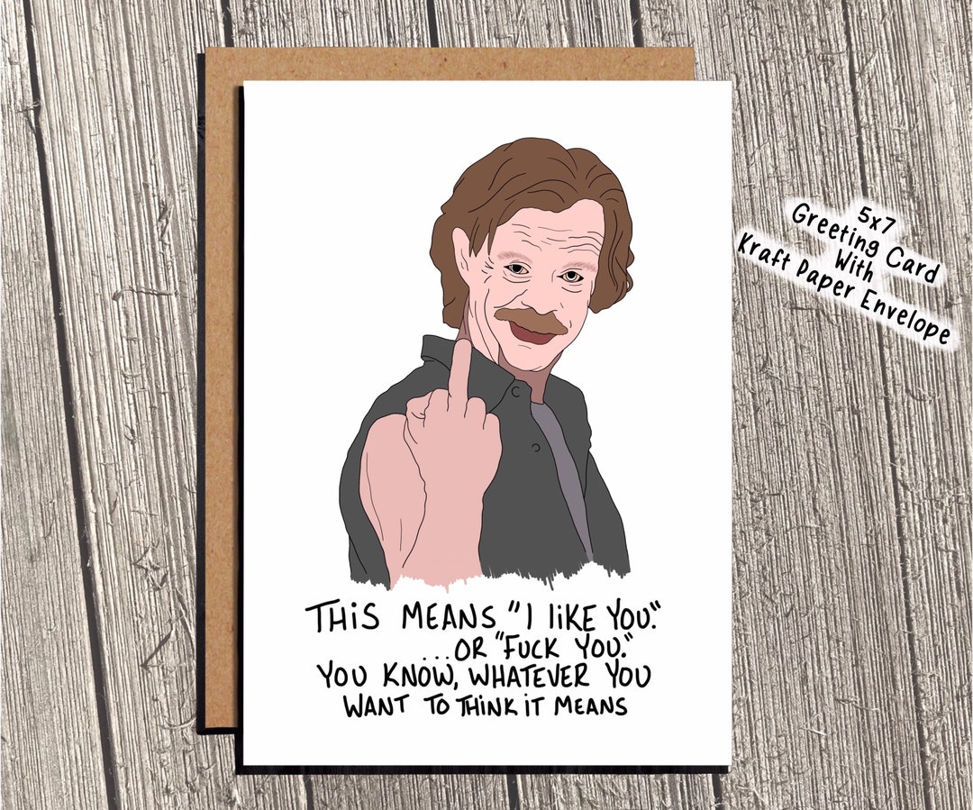 Greeting Card Frank Shameless Funny Card Rude Card Card for Friend ...