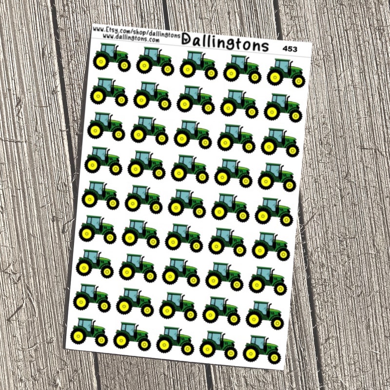 Tractor Stickers - Etsy