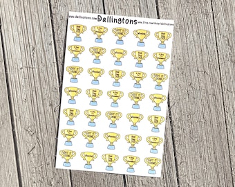 Winner Stickers | Etsy