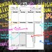 Weekly Layout - Printable Weekly Layout - Bullet Journal - Printable ...
