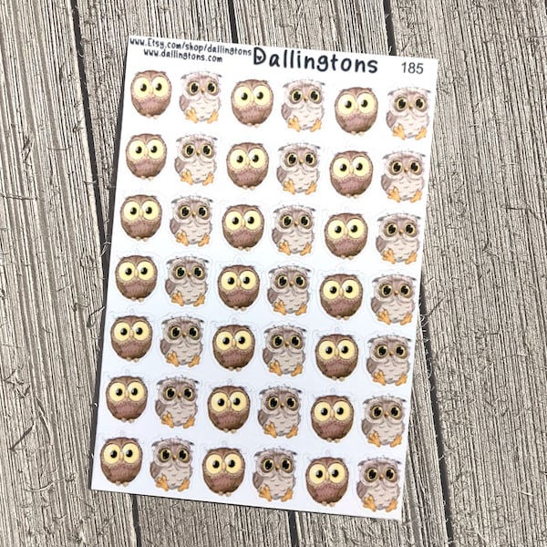 Owl Planner - Etsy