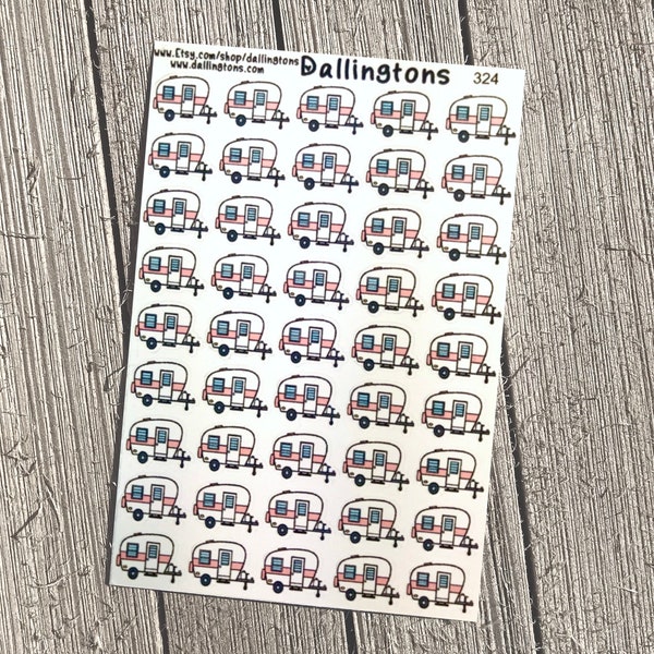 Vinyl Camper Stickers - Etsy