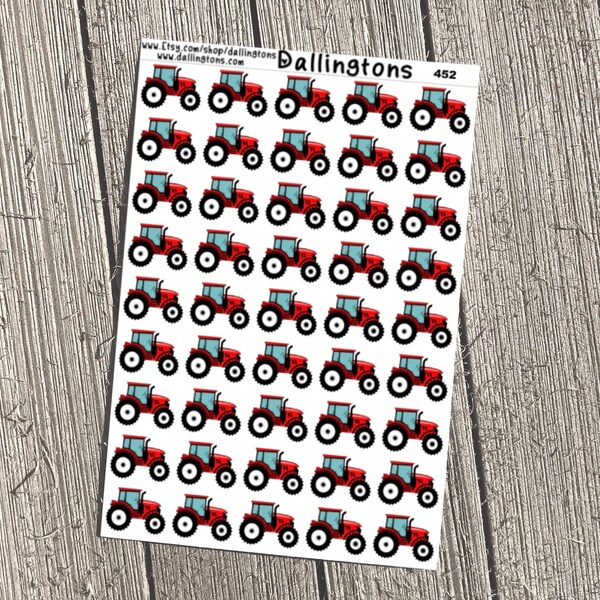 Tractor Stickers - Etsy
