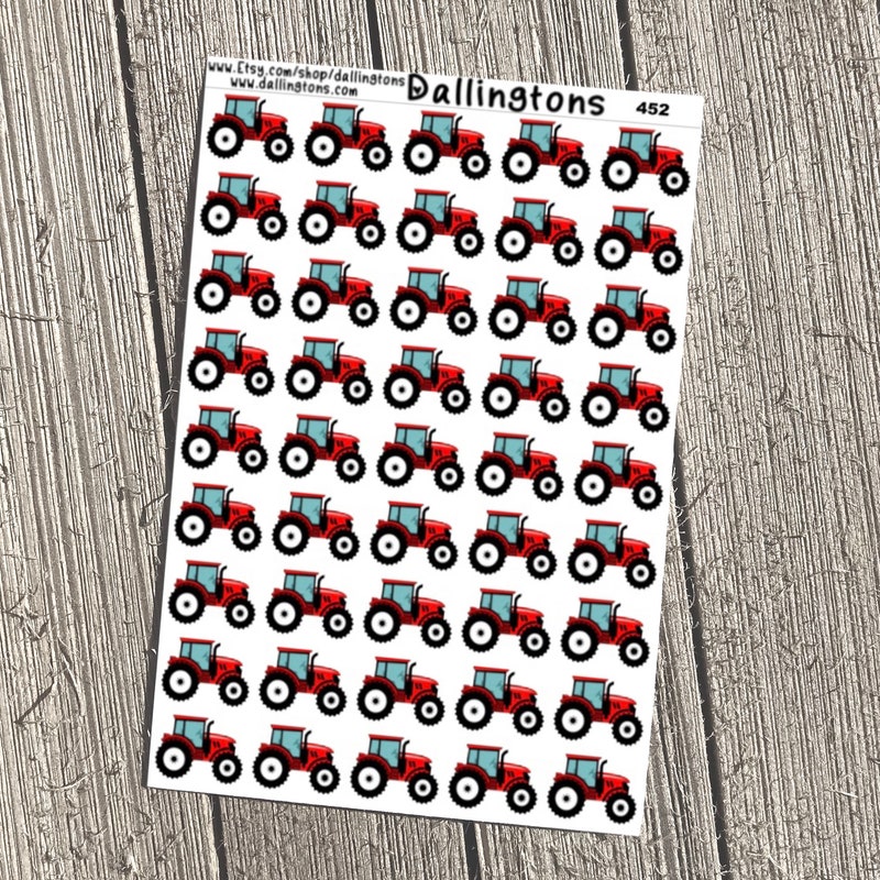 Tractor Stickers - Etsy