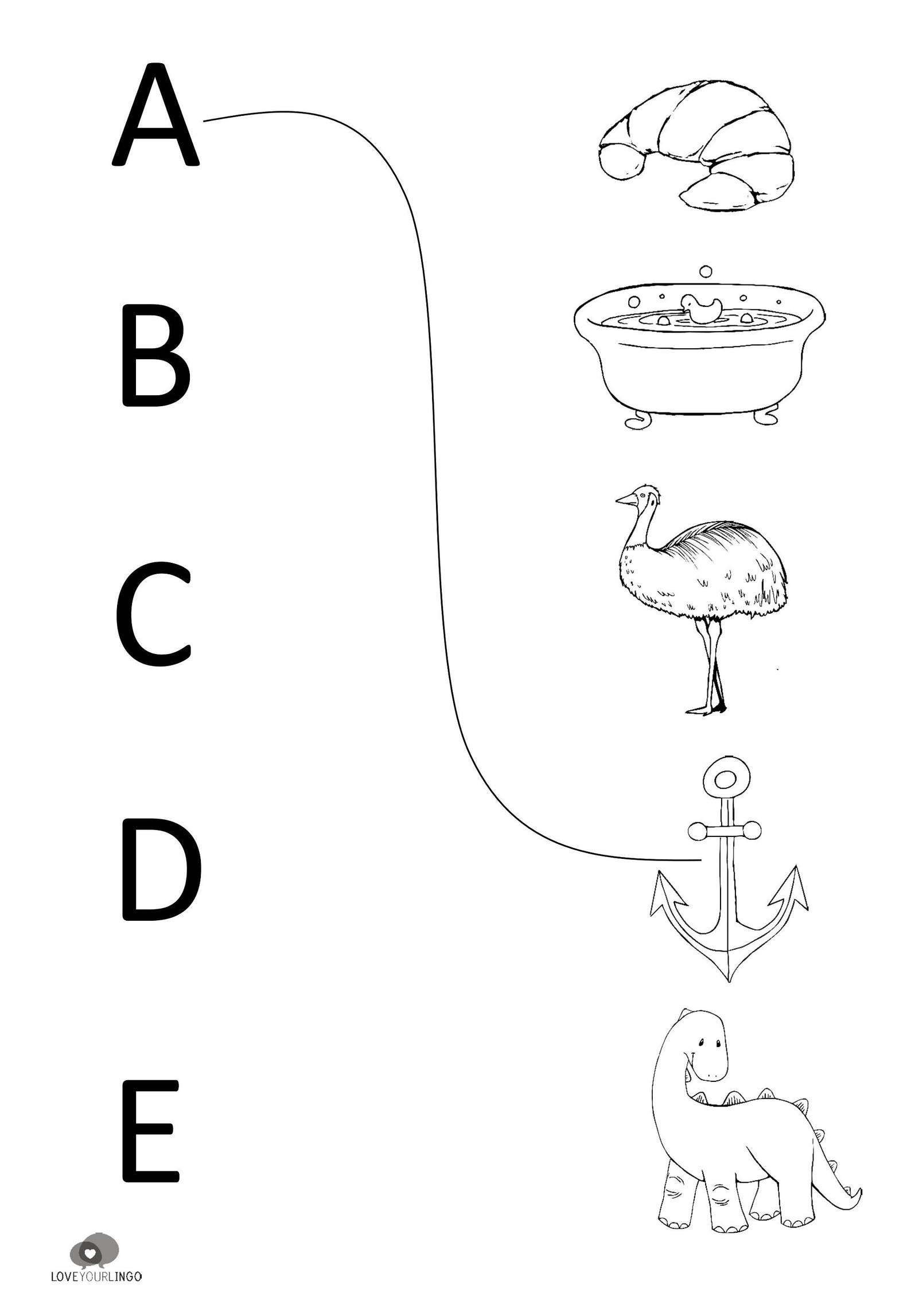 PDF- Multilingual Alphabet - English, French, Spanish, Portuguese ...