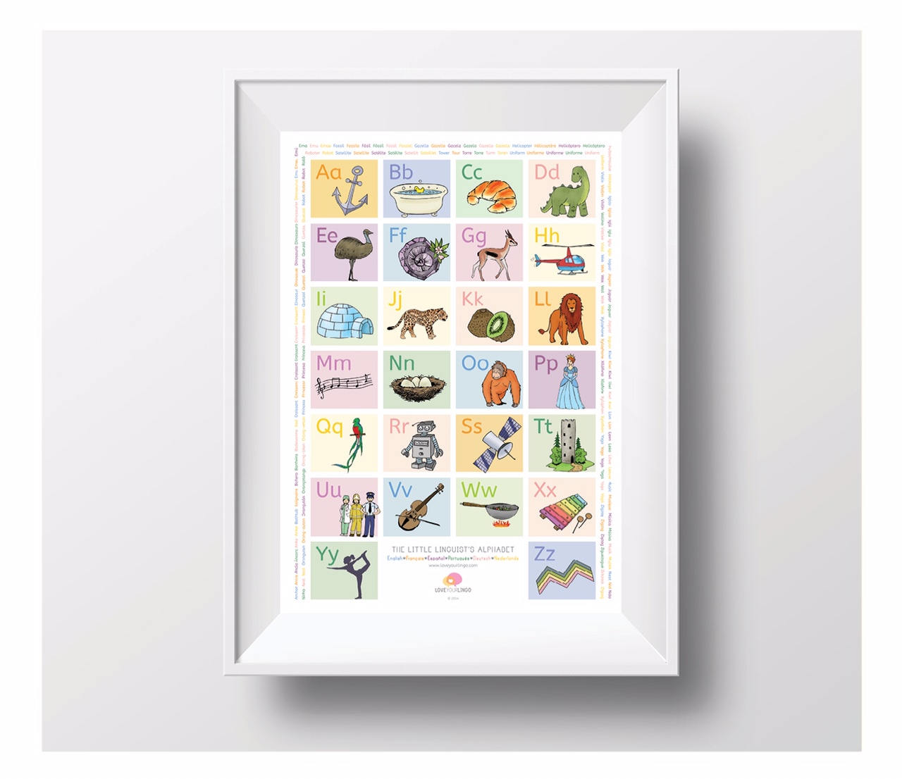 PDF Multilingual Alphabet English, French, Spanish, Portuguese, German ...