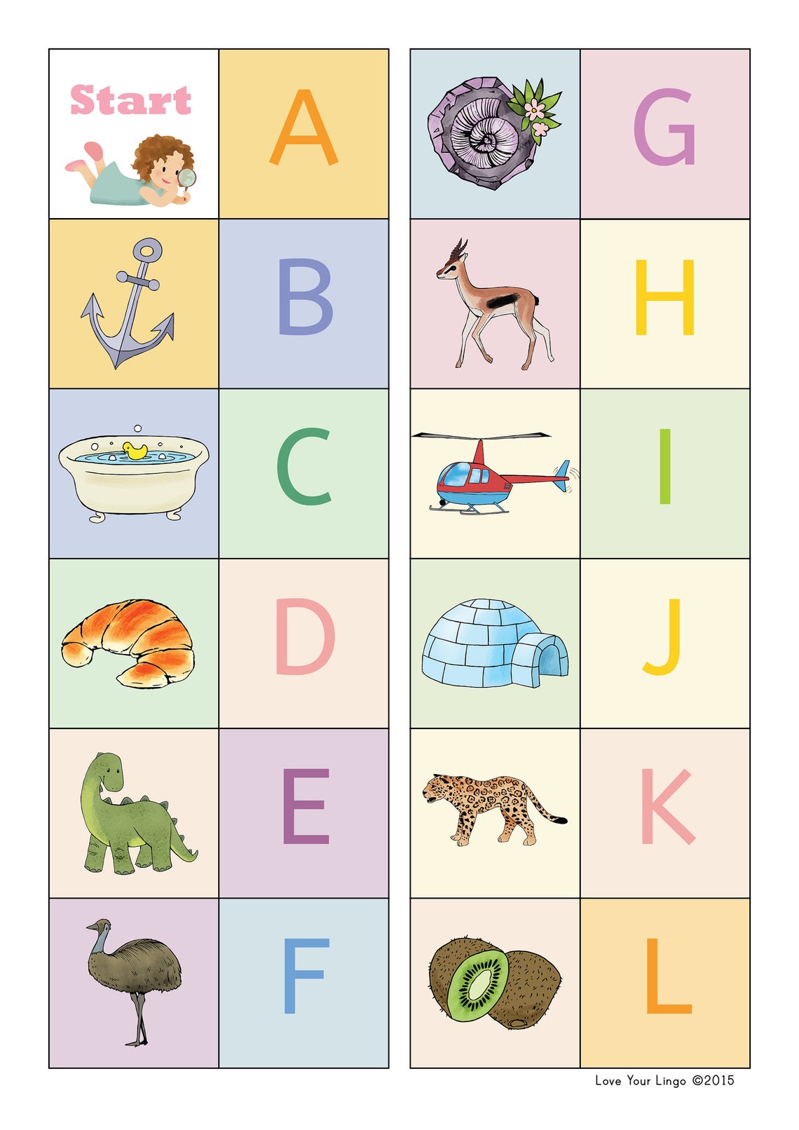 PDF- Multilingual Alphabet - English, French, Spanish, Portuguese ...