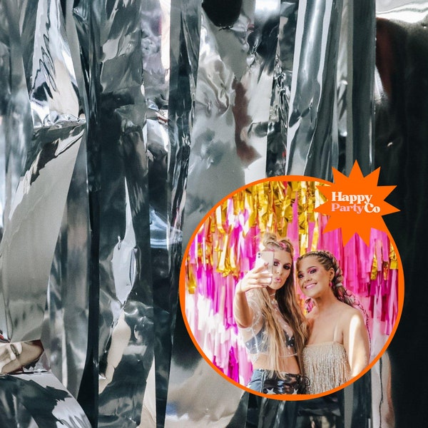 Silver Streamers - Etsy