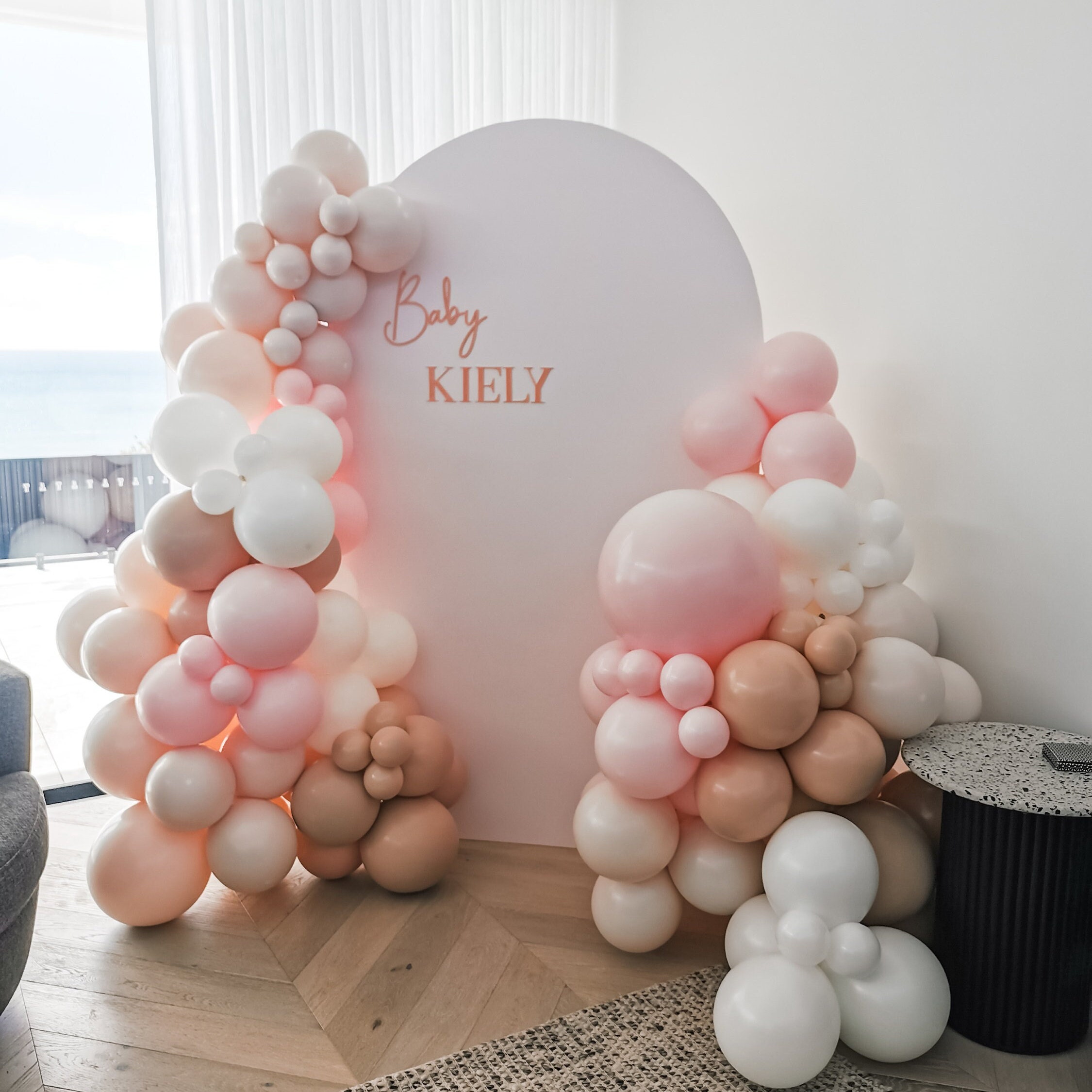 Large Chiara Wall Template Chiara Wall Mosaic From Balloons - Etsy