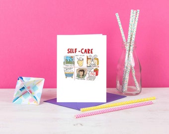 Best Friend Card Thank You Card Positive Vibes