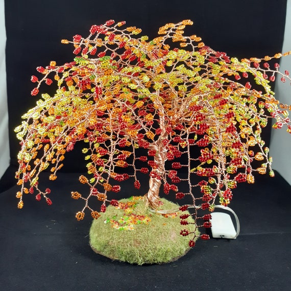 Beaded Fall Tree | Etsy