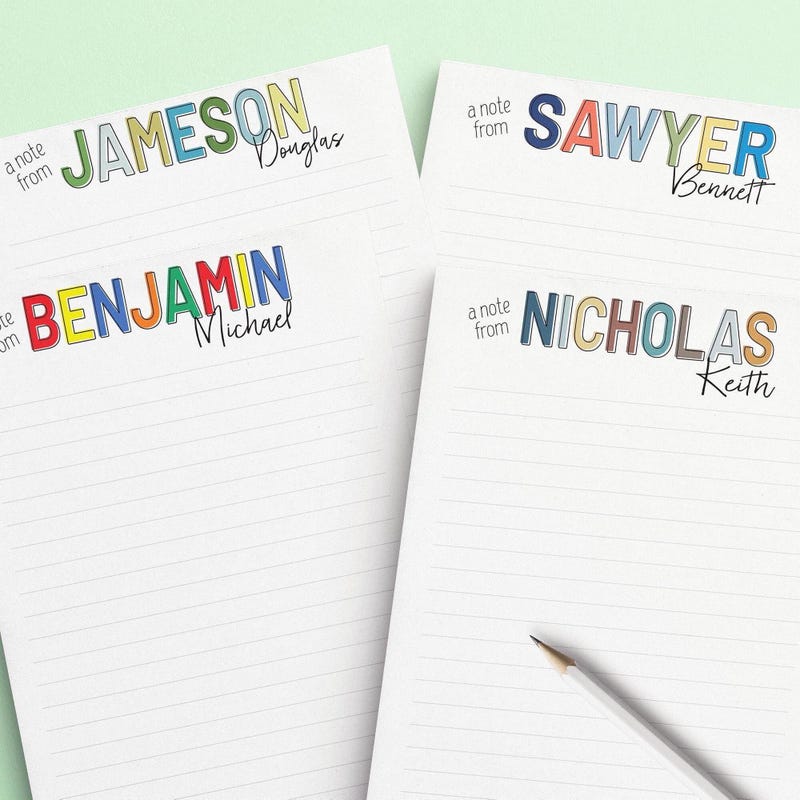 Kids Stationery - Etsy