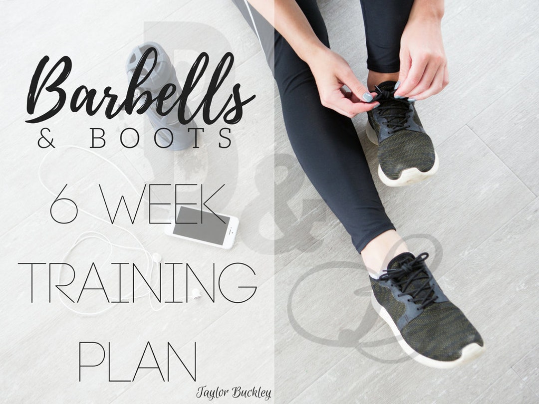 6 Week Gym Workout Program - Etsy