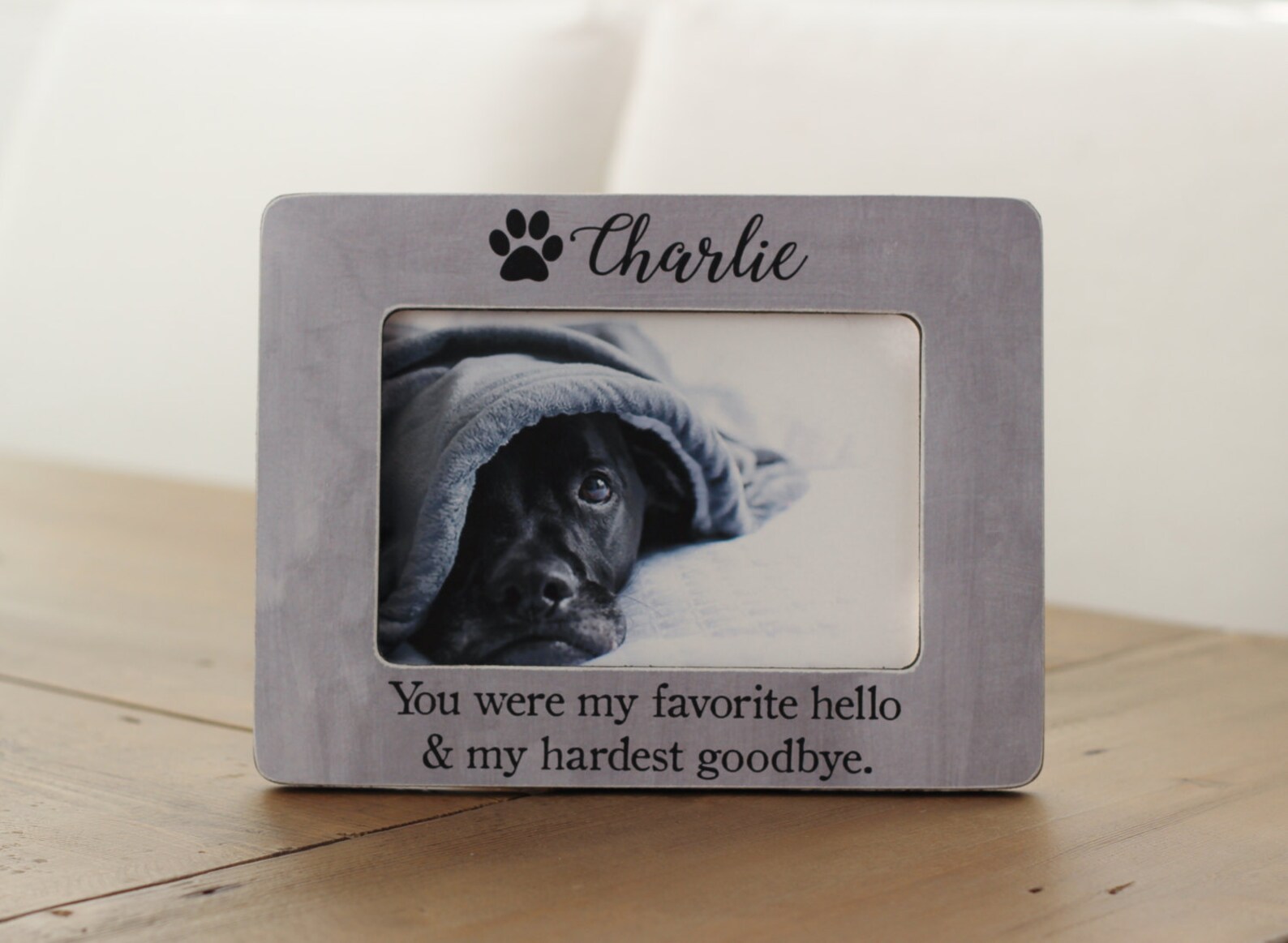 Pet Loss Pet Memorial Memorial Frame Pet Memorial Frame | Etsy