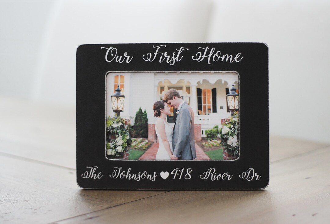 Our First Home GIFT Housewarming Gift Newlywed Gift First Home Gift ...