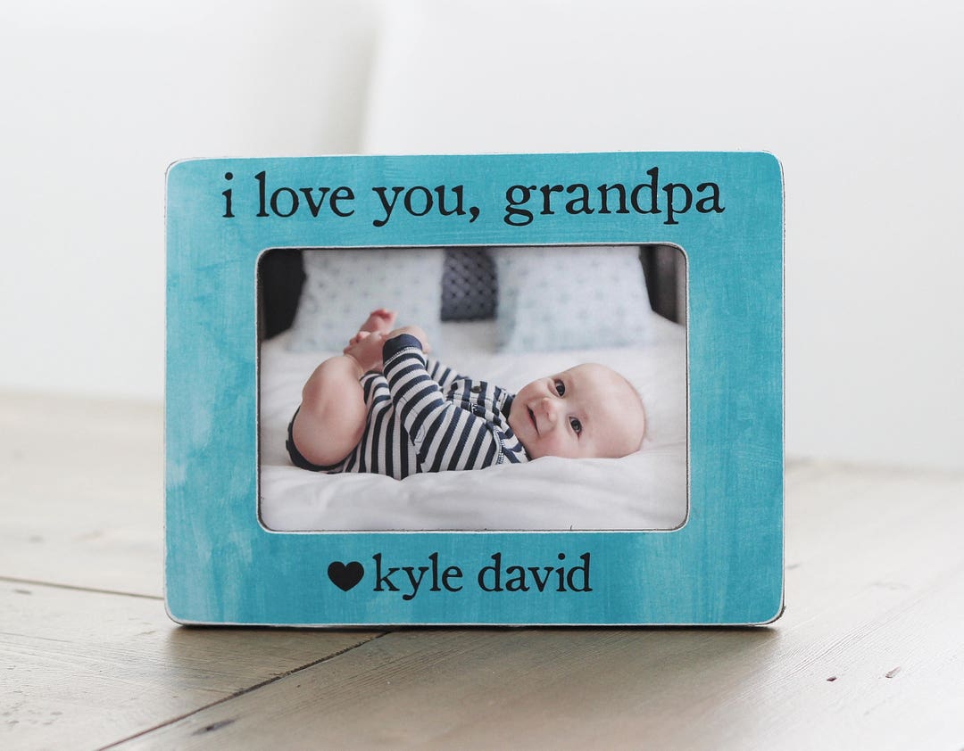 Grandpa Frame GIFT, Grandfather Grandpa Gift, Grandpa Picture Frame ...