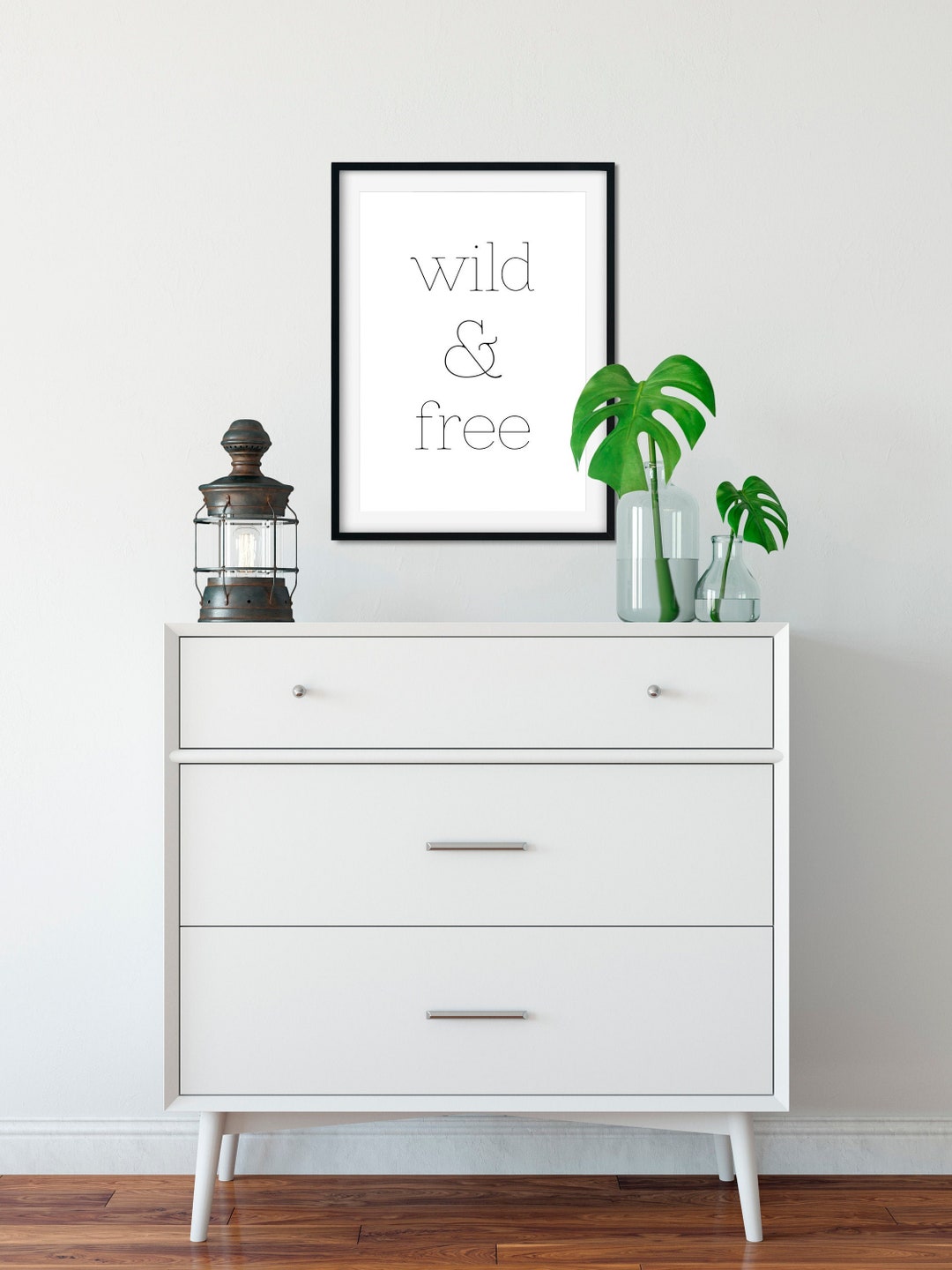 Wild and Free Print Wall Art Home Decor - Etsy