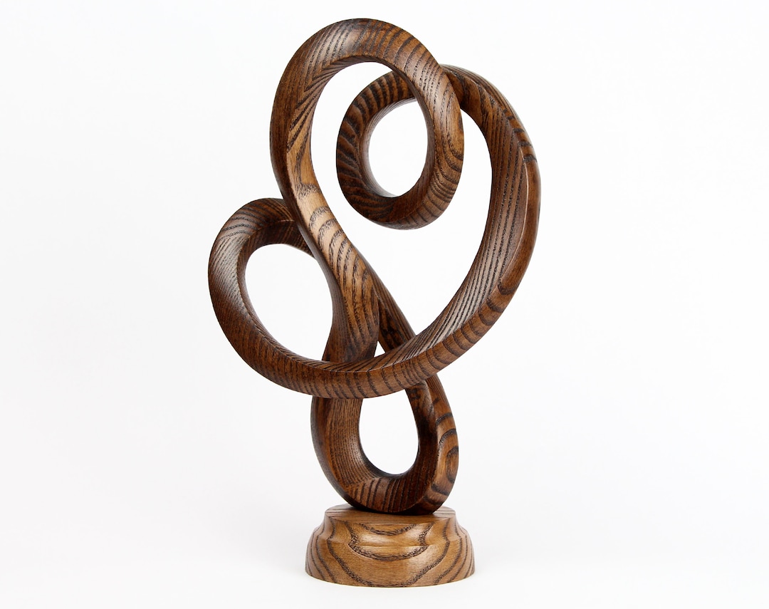 Hand Carved Statue, Wood Art Table Top, Home Decor Statue, Handmade ...