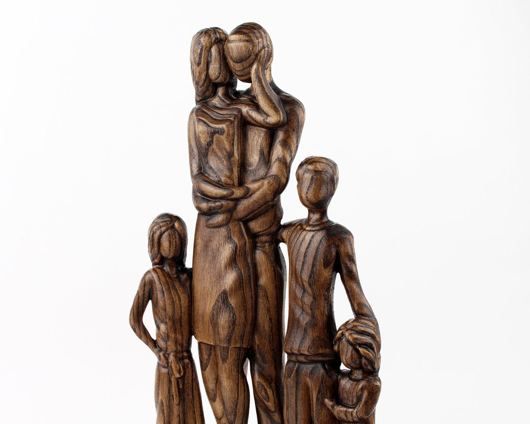 Custom Family Statue, Gift for Her, Mom Gift for Dad, Family Gifts ...