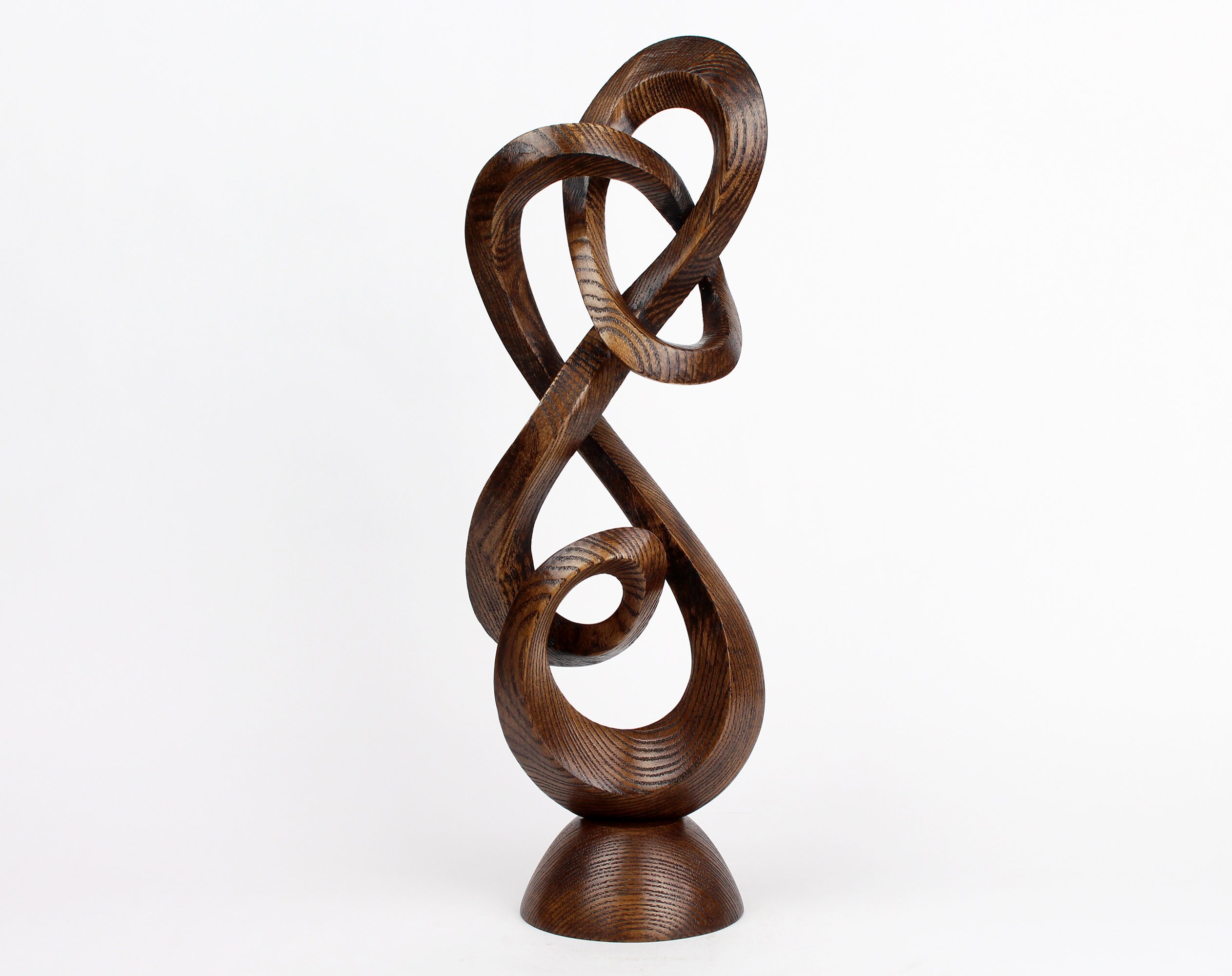 Personalized Wooden Anniversary Gift, Hand Carving Wood Statue ...