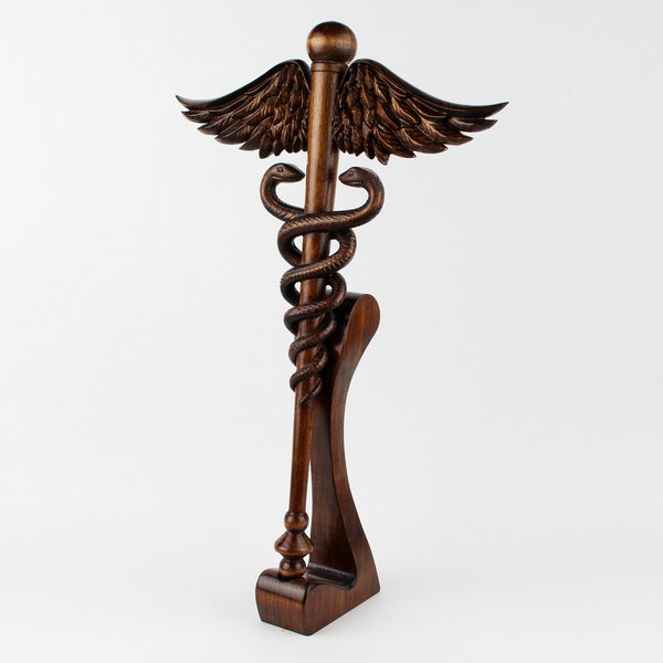 Caduceus Statue - Etsy