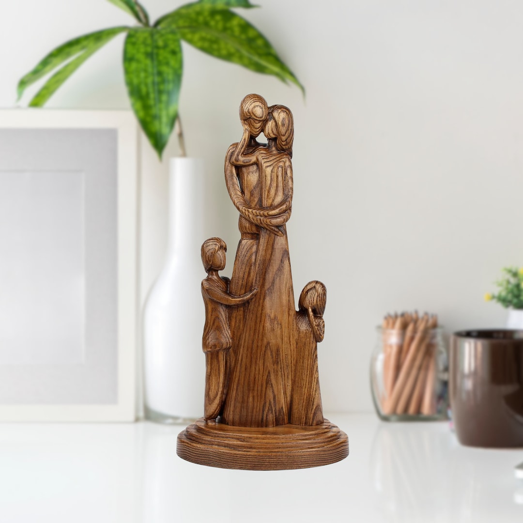 Family is Everything Statue, Family Wooden Sign, Family Figurines ...