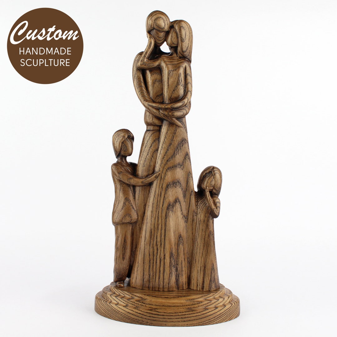 Family is Everything Statue, Family Wooden Sign, Family Figurines ...