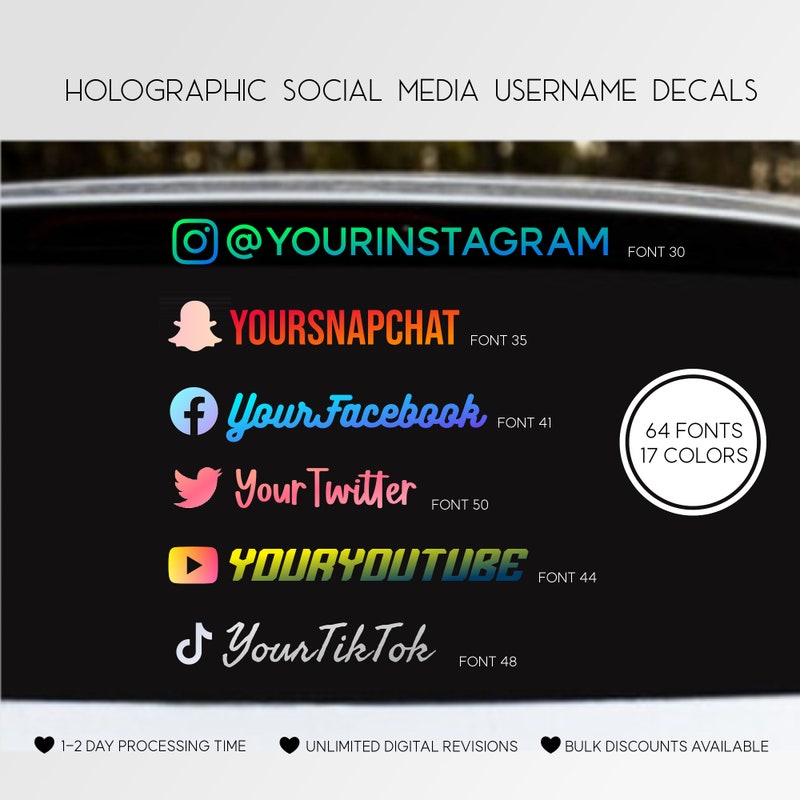 Instagram Decal - Etsy