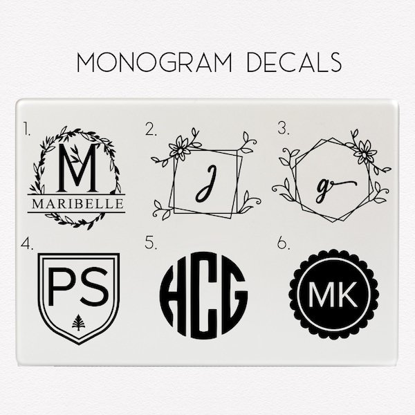 Monogram Initials - Etsy