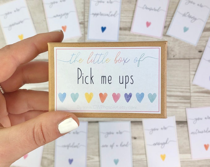 Box of Pick Me Ups. Little Box of Positivity. Cheer up Gift. - Etsy UK