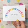 Rainbow Positive Cards. Thank You Cards. Positivity Postcards. You Are ...