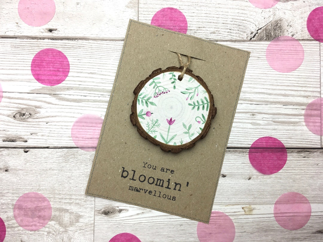 Bloomin Marvellous Wooden Sign. Floral Home Decor Gift. Easter Gift ...