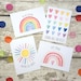 Positivity Postcard Pack of 4. Rainbow Postcards. You Are Amazing. You ...