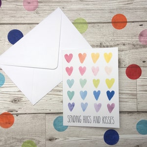 Rainbow Positive Cards. Thank You Cards. Positivity Postcards. You Are ...