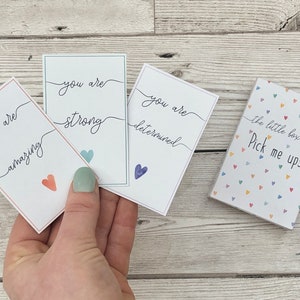 Box of Pick Me Ups. Little Box of Positivity. Cheer up Gift. Mental ...