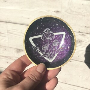 Trippy Ring Dish. Witchy Home Decor. Psychedelic Trinket Dish. Gift for ...