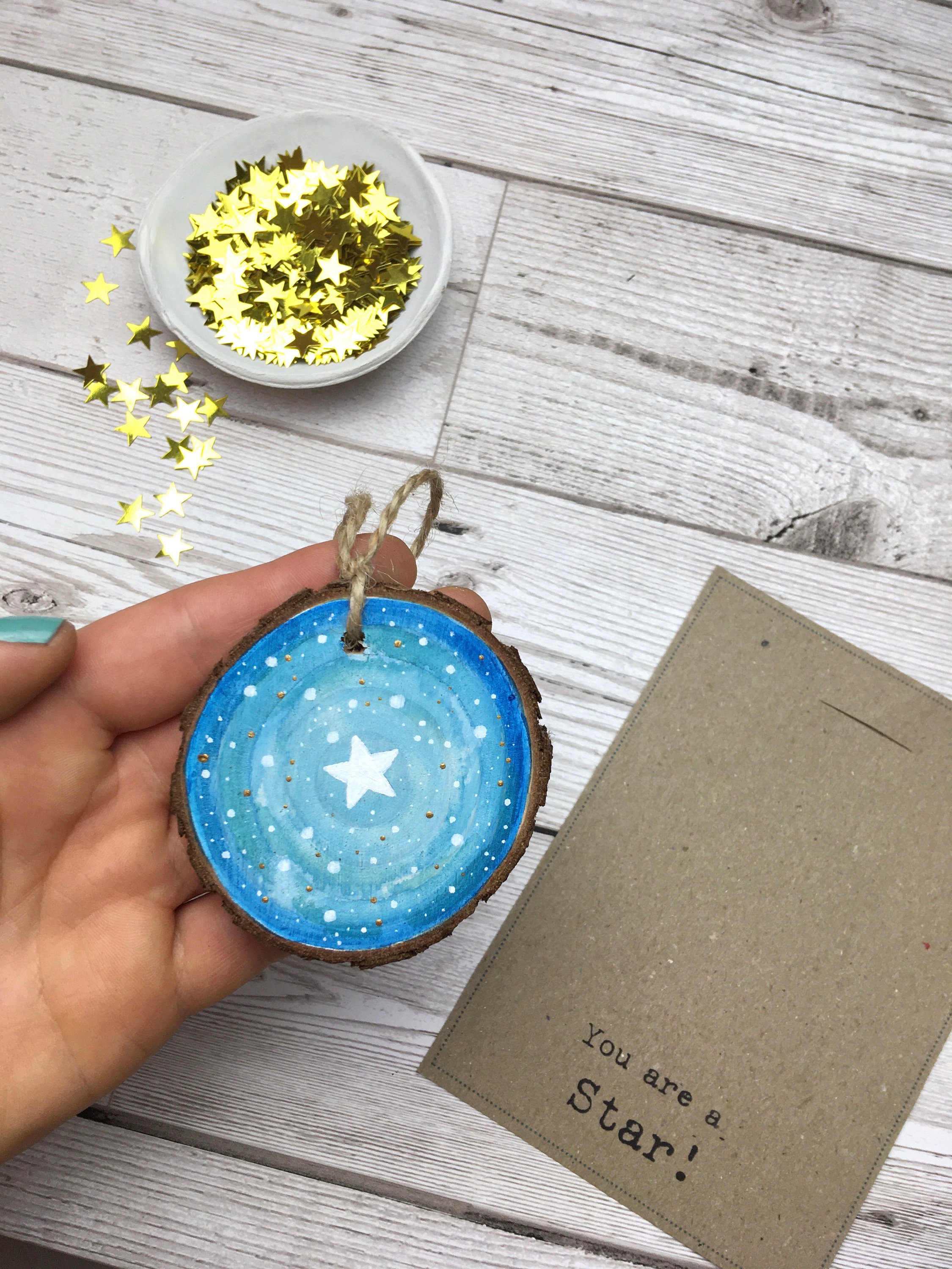 You Are a Star Wooden Sign. Galaxy Home Decor Wall Art. Small - Etsy