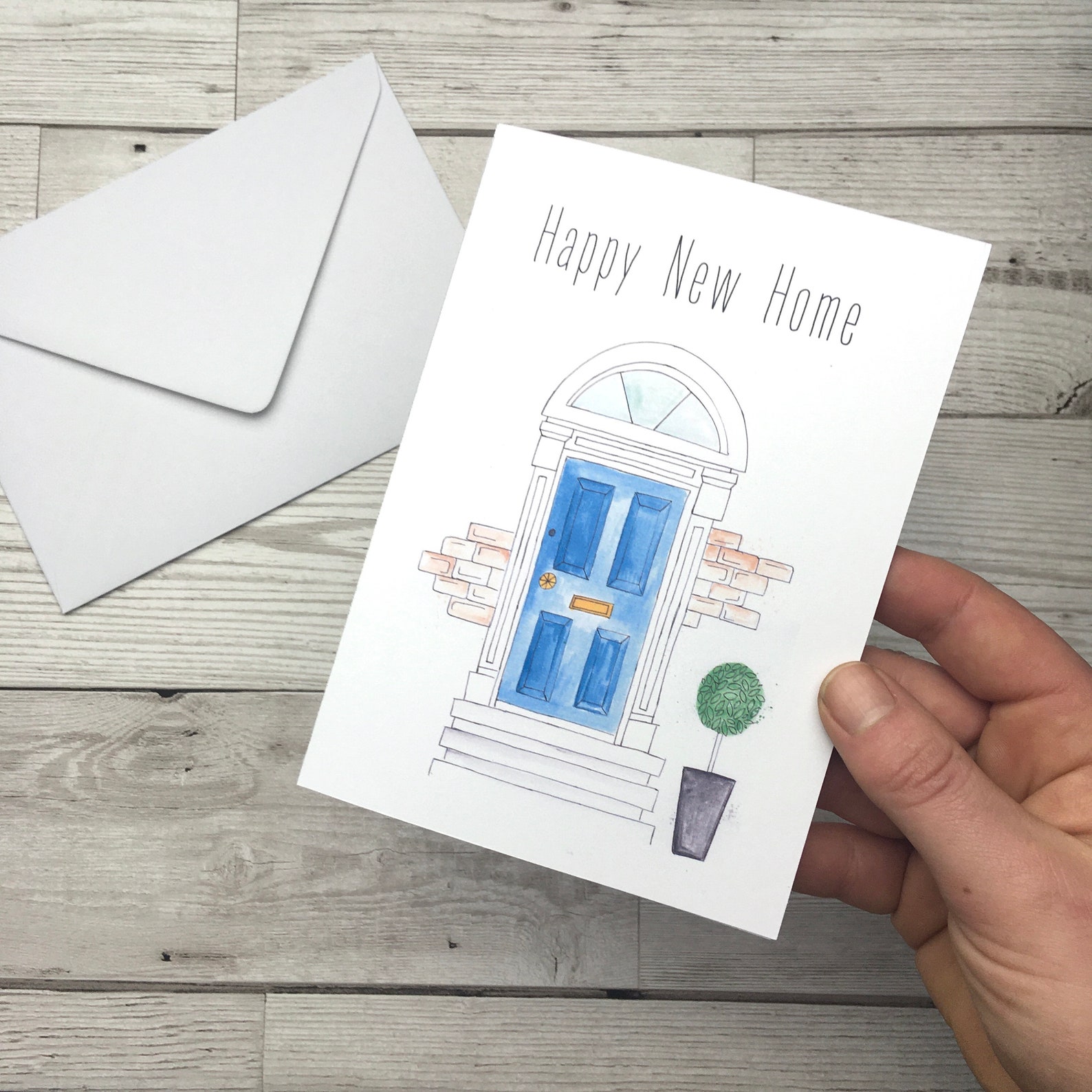 New Home Greeting Card. Happy New Home Card. House Warming - Etsy