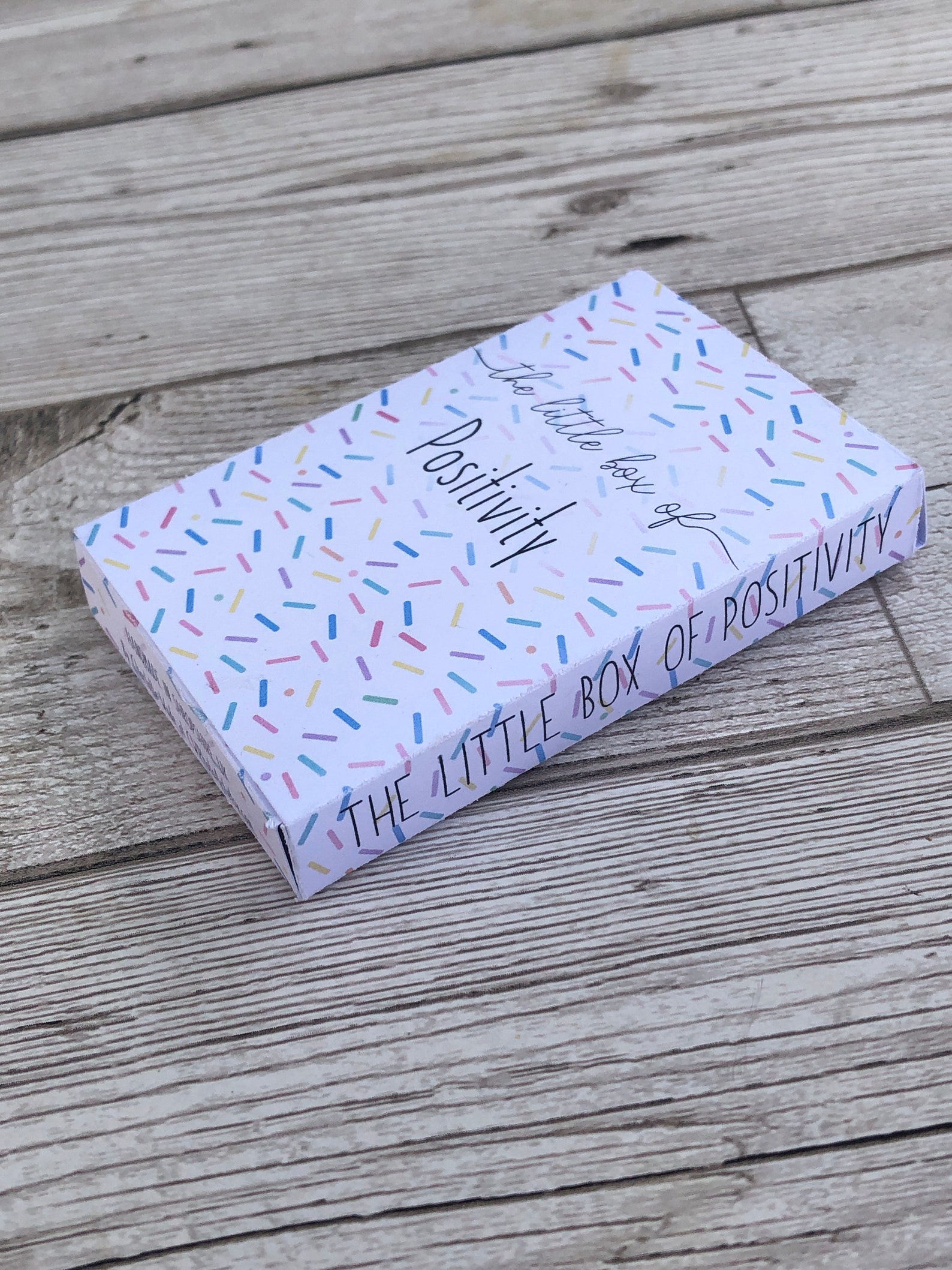Inspirational Positive Message Cards Box Set of 12. Positivity Cards ...