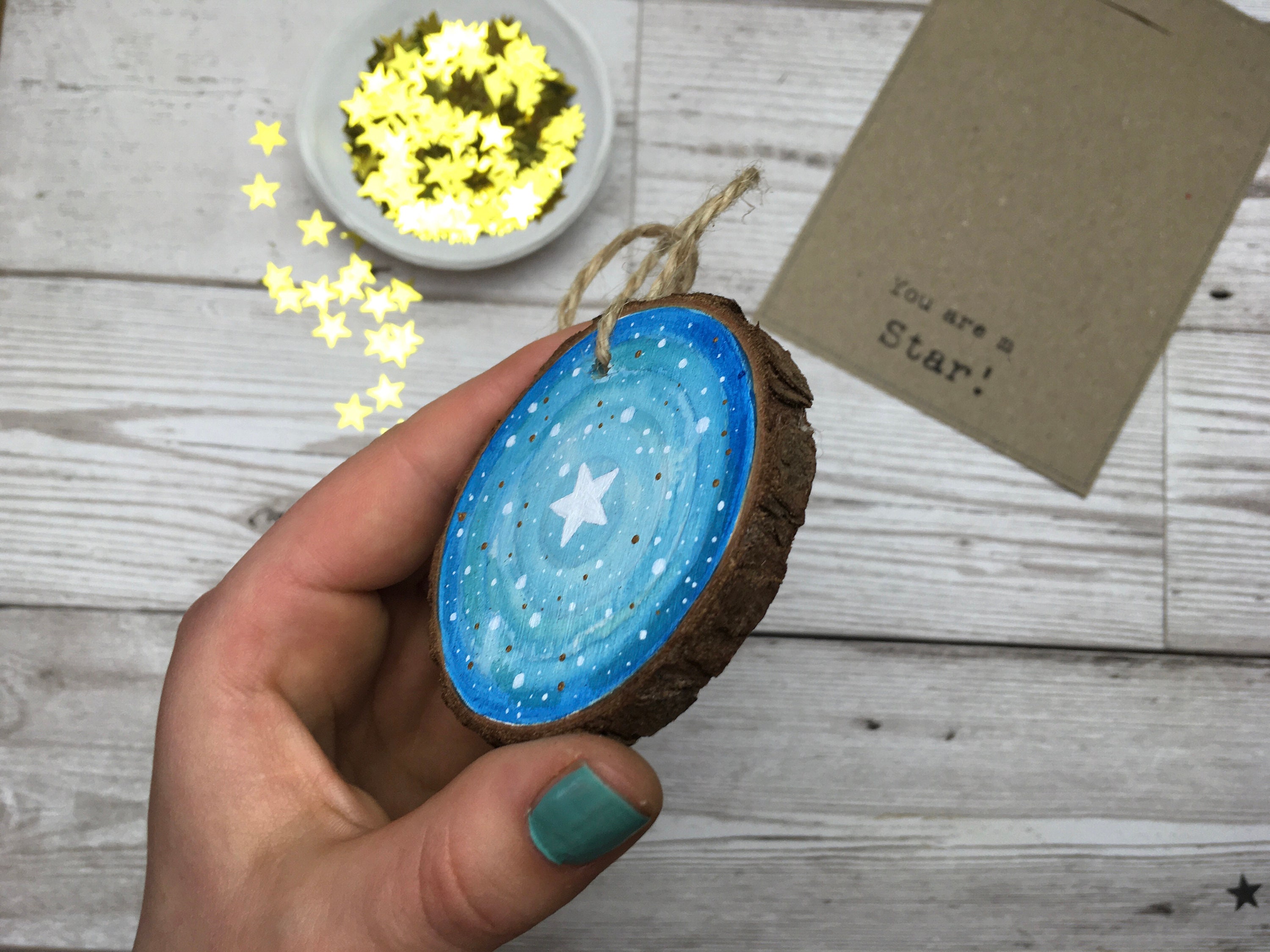 You Are a Star Wooden Sign. Galaxy Home Decor Wall Art. Small - Etsy